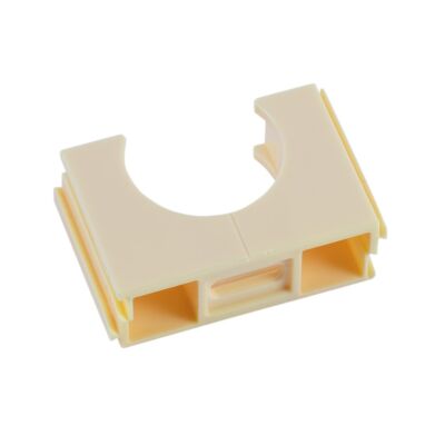 KLEMBLOK INSTALLATIEBUIS 19MM PVC CREME-PIPELIFE